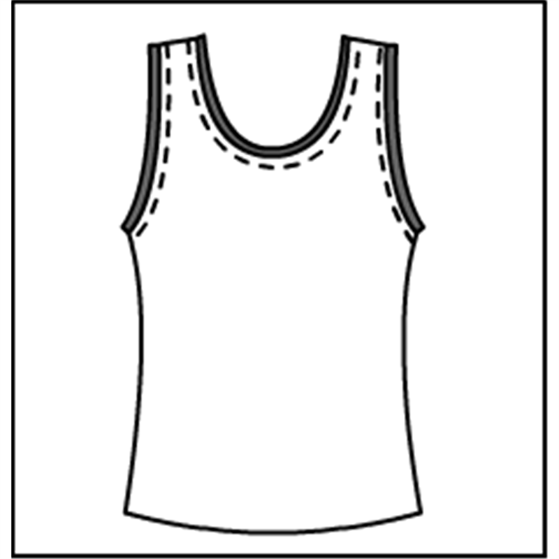 Wide Tank Top by Bal Togs : 3961, On Stage Dancewear, Capezio ...