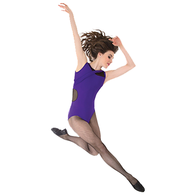 Mesh Trimmed Tank Leotard by Body Wrappers : P838 body wrapper, On ...