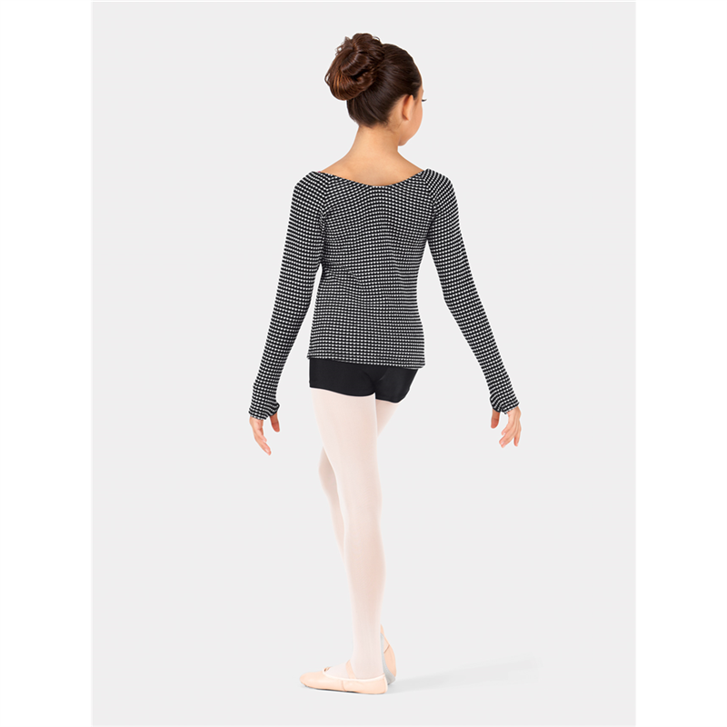 Girls Thermal Knit V-Neck Sweater by Body Wrappers : 3392 body wrapper ...